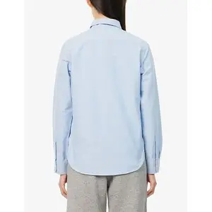 Polo Ralph Lauren Oxford Slim-fit Basket-weave Cotton Shirt - Bsr Blue