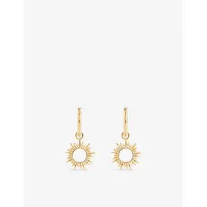 RACHEL JACKSON Eternal Sun Mini Hoop Earrings - Gold