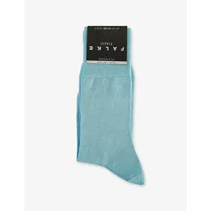 Falke Mid-Calf Cotton-Blend Knitted Socks Key Largo