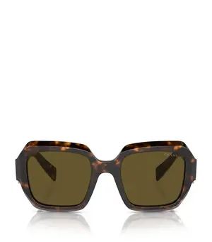 Prada Acetate 0pr 28zs Sunglasses - Green