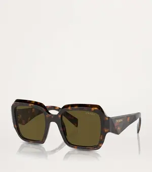 Prada Acetate 0pr 28zs Sunglasses - Green
