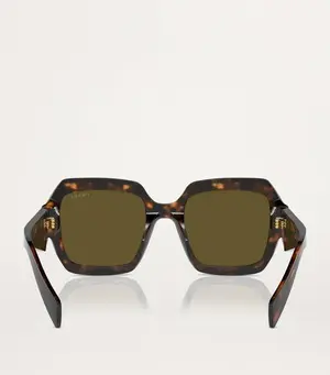 Prada Acetate 0pr 28zs Sunglasses - Green