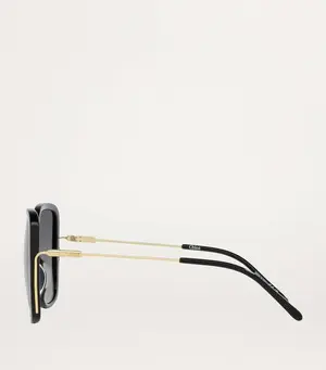Chloé Acetate Sunglasses - Black