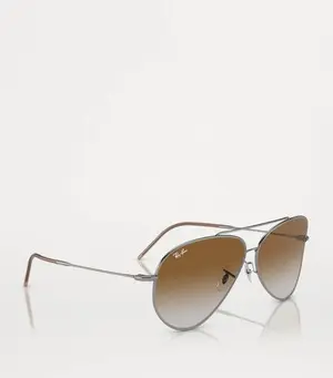 Ray-ban Metal Aviator Sunglasses