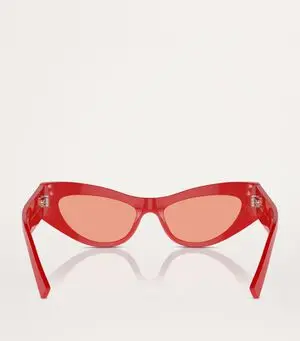 Dolce & Gabbana Acetate Cat Eye Sunglasses