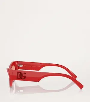 Dolce & Gabbana Acetate Cat Eye Sunglasses