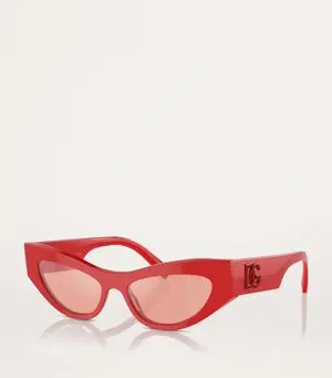Dolce & Gabbana Acetate Cat Eye Sunglasses