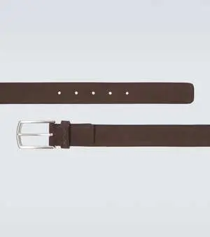Zegna Leather Belt - Brown