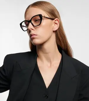 Fendi Ff Diamonds Cat-eye Glasses