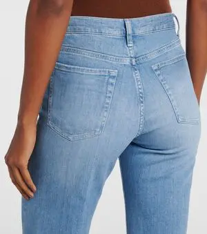 7 For All Mankind High-rise Wide-leg Jeans