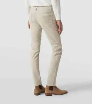 FRAME High-rise Slim Jeans - Beige