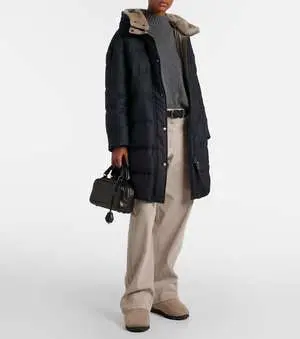 Brunello Cucinelli Monili Beads Shearling Boots