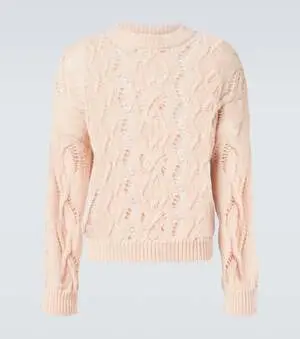 Our Legacy Cable Sonar Roundneck Wool Sweater