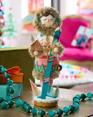 GLITTERVILLE Here We Come A Waffling Beba Tabletop Nutcracker - One-color