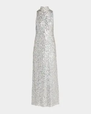slim fit dress slacks Twinkling Night Glitter Midi Dress