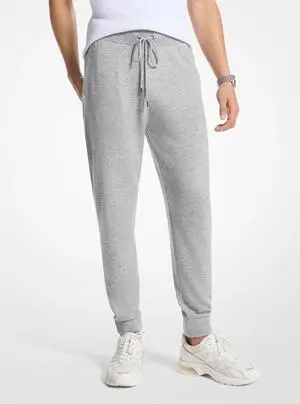 Michael Kors Wool And Cashmere Blend Joggers In Size By