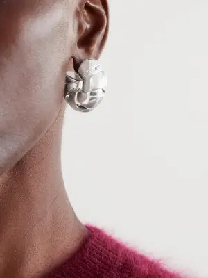 UNCOMMON MATTERS Spin Creoles Hoop Earrings
