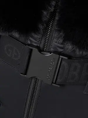 Goldbergh Lieke Belted Faux-fur Ski Suit