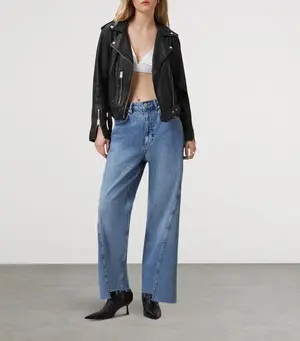 ALLSAINTS Leather Balfern Jacket - Black