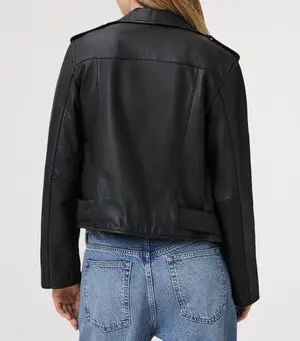 ALLSAINTS Leather Balfern Jacket - Black