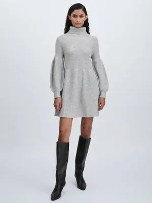 MADELEINE THOMPSON Wool-cashmere Mini Dress