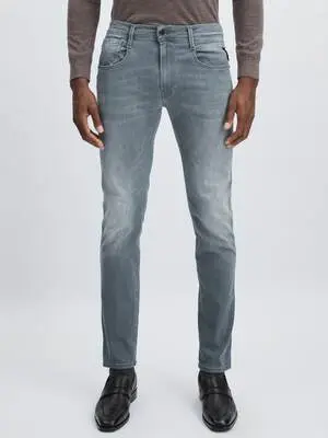 REPLAY Anbass Slim-fit Hyperflex Jeans