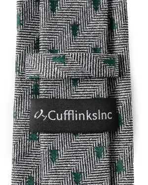 CUFFLINKS, INC. Holiday Tree Herringbone Neck Tie