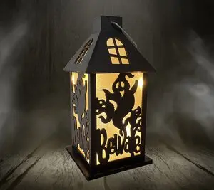 LUMABASE Halloween Lantern With Battery Operate D Led Lights - One-color