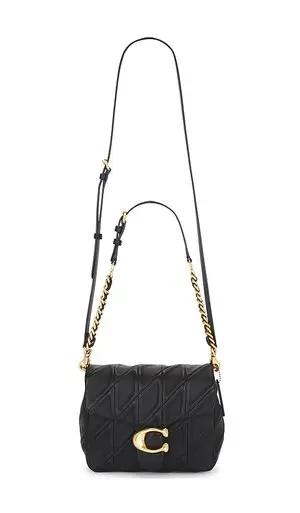 COACH Times Square Tabby Shoulder Bag - Black