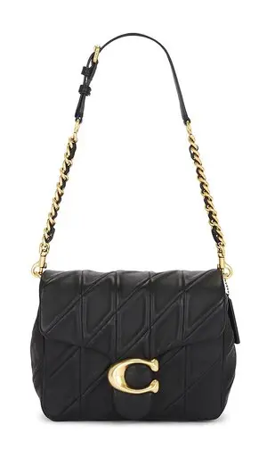 COACH Times Square Tabby Shoulder Bag - Black