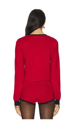 Majorelle Arnav Cardigan With Gold-tone Buttons