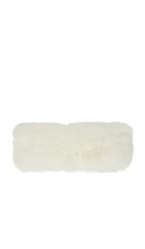 Goldbergh Froid Faux Fur Headband Cream