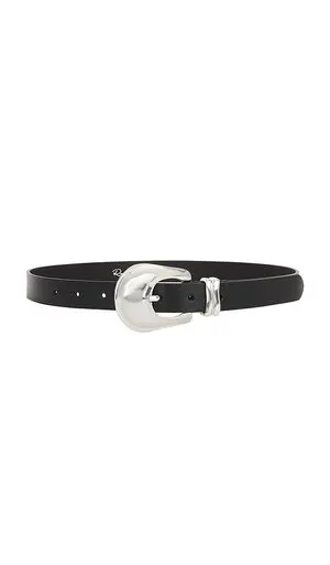 Rails Rodeo Belt Black Silver