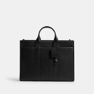 Leather Tote Bags with Zip Closure