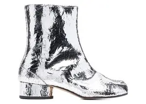 MAISON MARGIELA Tabi Ankle Boot - Silver