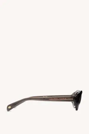 THE ROW Ella Sunglasses Grey