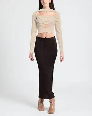 VICOLO Sweater Ecovero Viscose, Polyester - Beige