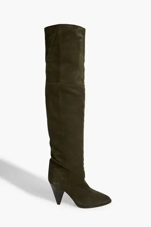 Isabel Marant Étoile Riria Over-the-knee Suede Boots