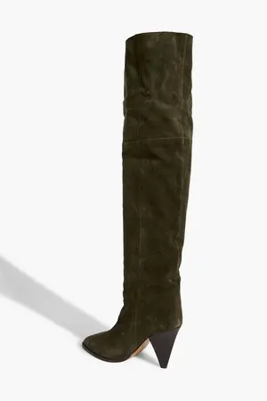 Isabel Marant Étoile Riria Over-the-knee Suede Boots