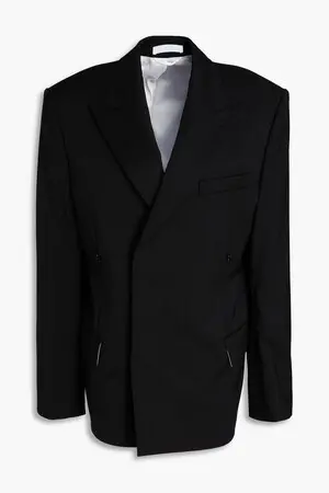 Helmut Lang Button Detailed Blazers For Women