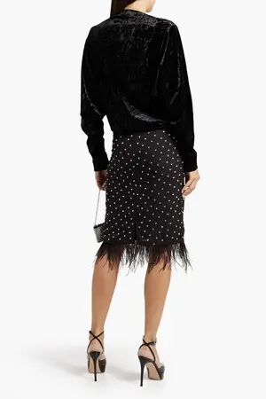 Isabel Marant Étoile Guilazia Cutout Velvet Top