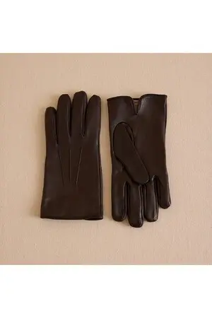 MARK CROSS Driver Leather Gloves - Black