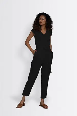 REISTOR Hemp Noir Jumpsuit