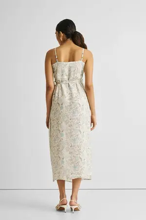 REISTOR Strappy Wrap Dress