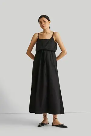 REISTOR Reistor Strappy Maxi Dress - Black