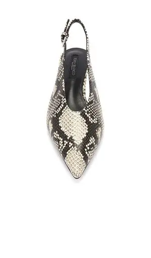 TONY BIANCO Charlie Slingback Heels - Cream