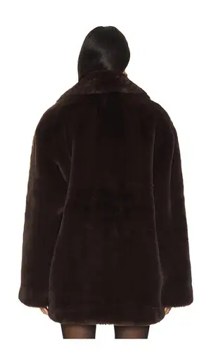 LOVERS AND FRIENDS Faux Fur Jacket