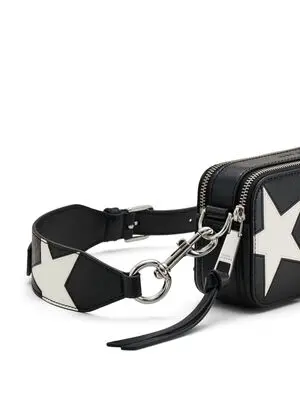 Marc Jacobs Star Patchwork Snapshot Crossbody Bag - Black