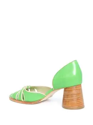 STUDIO CHOFAKIAN 65mm Leather Pumps