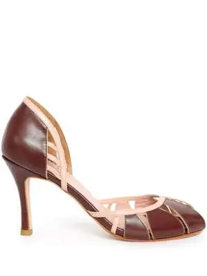 STUDIO CHOFAKIAN Dining Room Leather Pumps